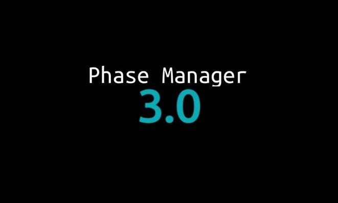 PHASE MANAGER 3.0 is coming soon