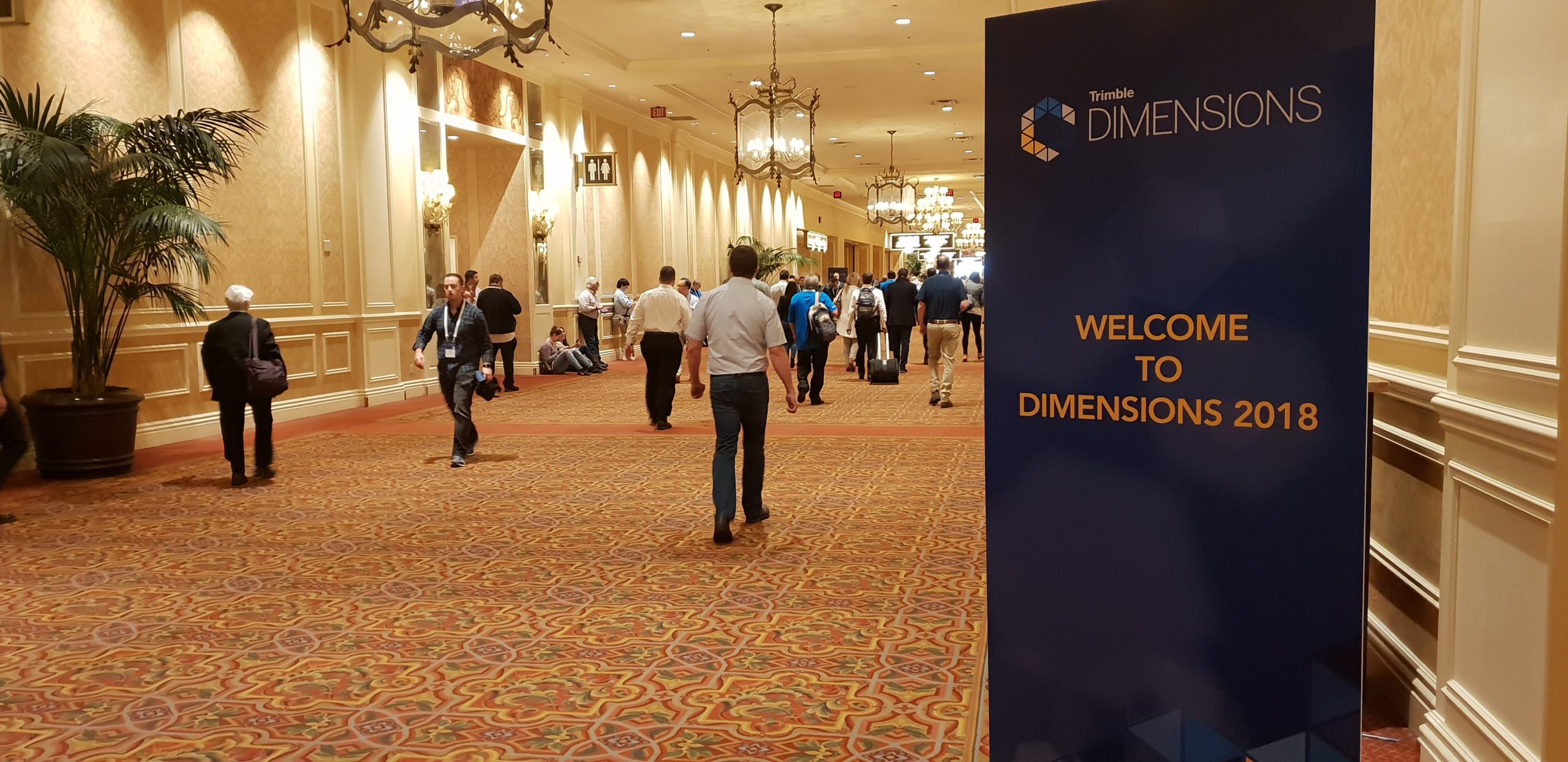 Trimble Dimensions 2018 à Las Vegas : Projet Linéaire y était!
